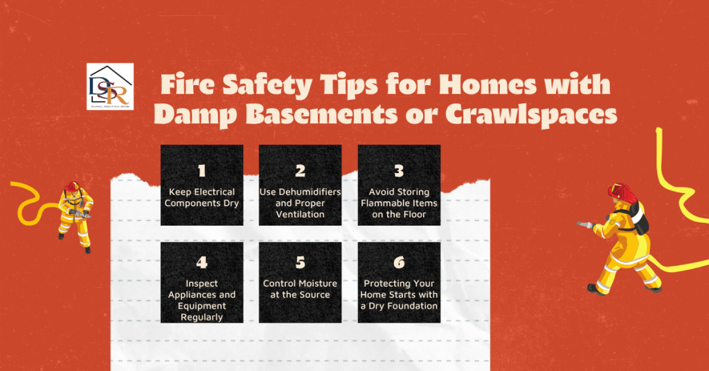 Fire Safety Tips for Homes with Damp Basements or Crawlspaces – Dunwell ...